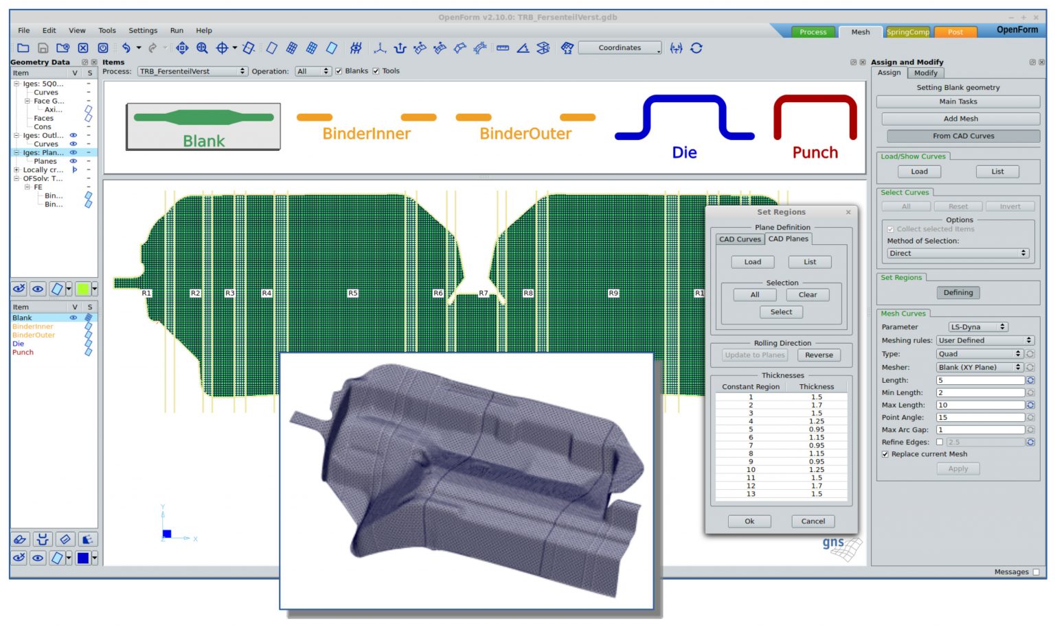 OpenForm - gns - Gesellschaft für numerische Simulation mbH